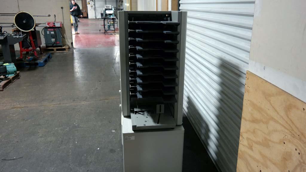 Lot #58: Horizon QC-P10 10 Station Vertical Tabletop Collator w ...